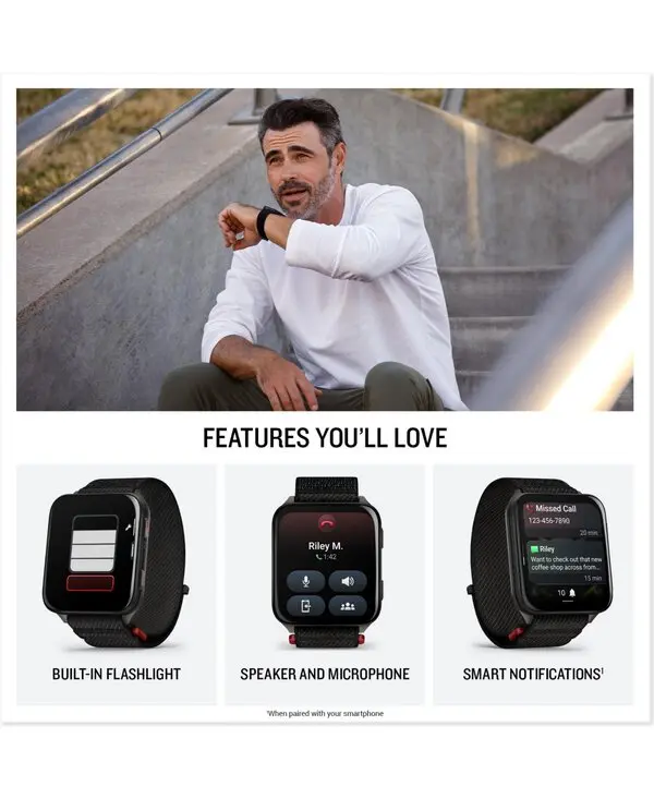 GARMIN Fiber-reinforced Polymer Smartwatch