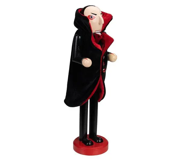 NORTHLIGHT Wooden Vampire Halloween Nutcracker 4