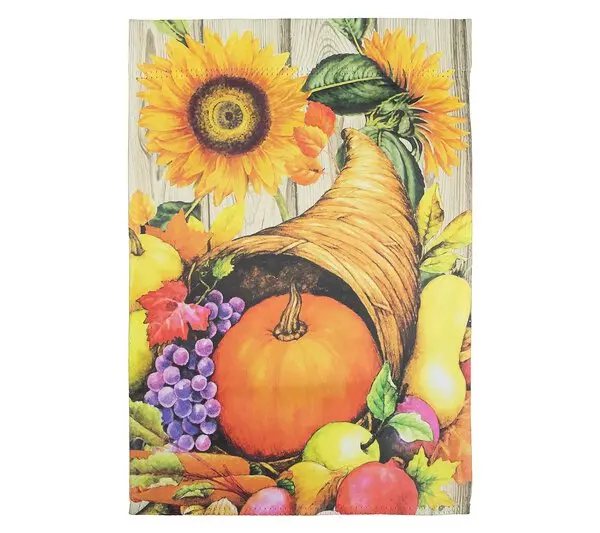 NORTHLIGHT Cornucopia & Flowers Harvest House F Ag 28' X 40 - One-color