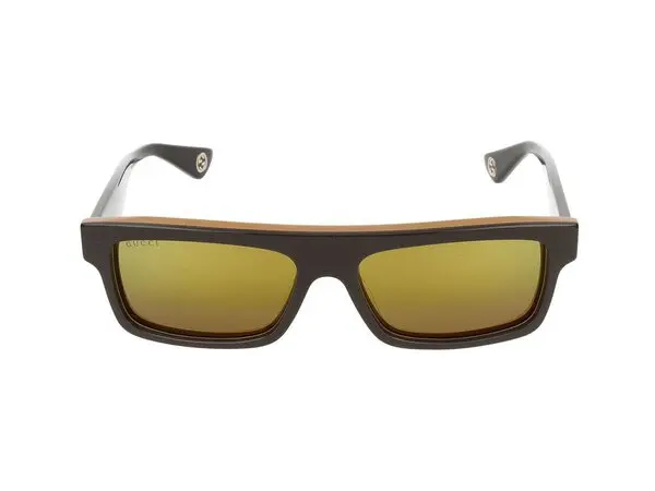 Gucci Sunglasses - Brown Brown Gold