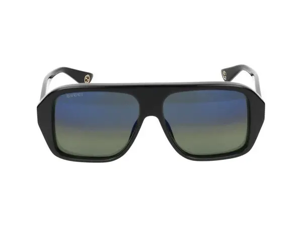 Gucci Sunglasses Gg1615s 001 - Black Black Blue