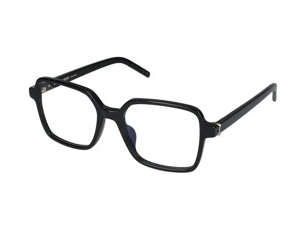 Saint Laurent Eyeglasses Sl M139 001 - Black Black Transpare