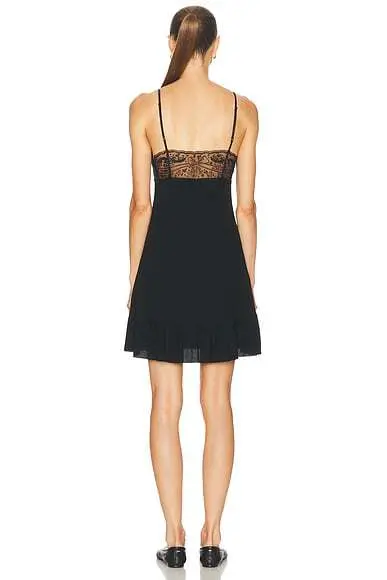Acne Studios Dafne Jersey Mini Dress