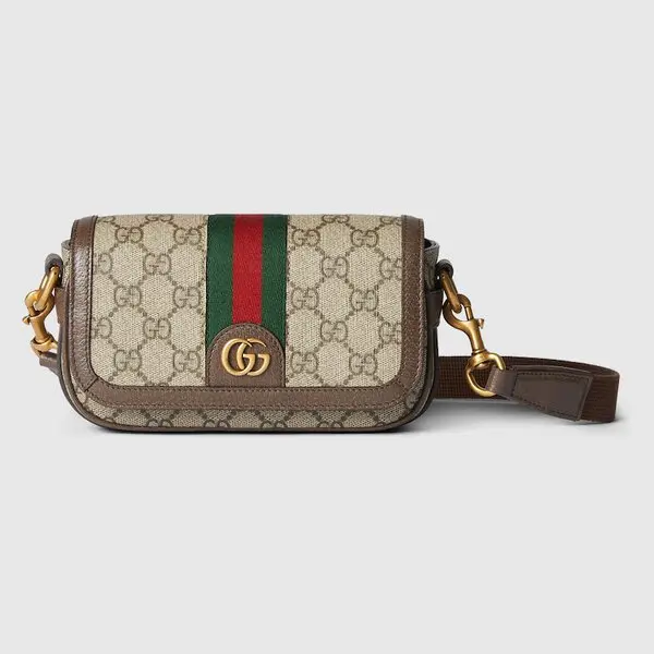 Gucci Ophidia Mini Bag - Beige