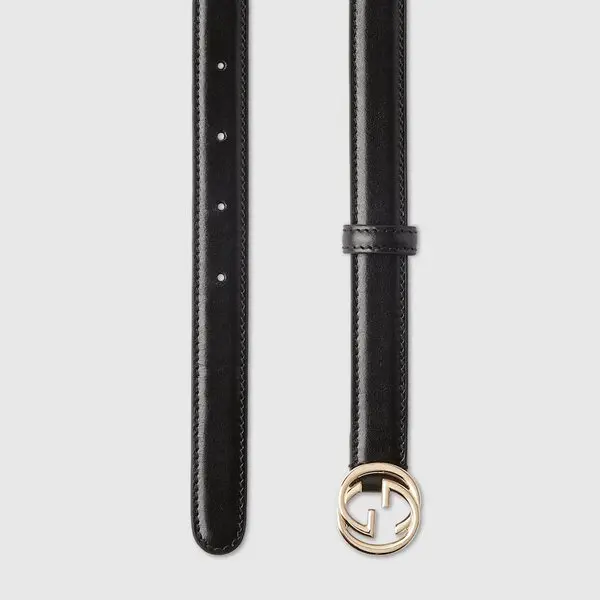 Gucci Belt With Interlocking G Buckle