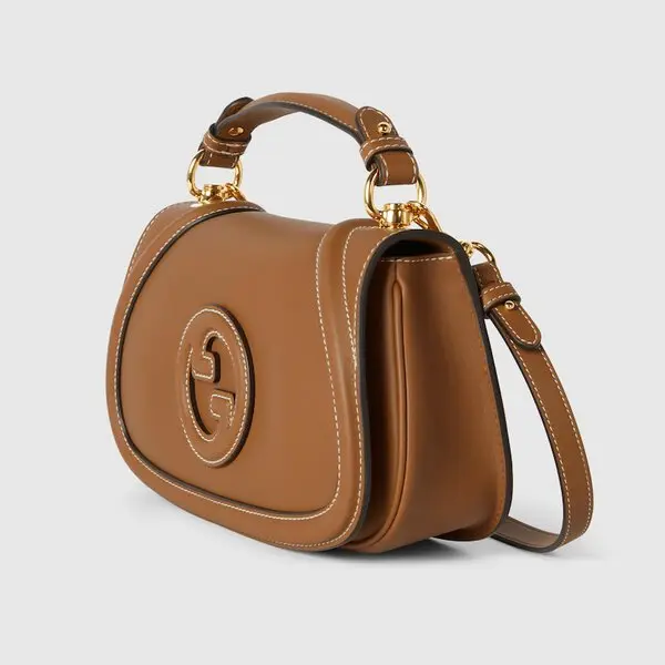 Gucci Blondie Medium Top Handle Bag - Brown