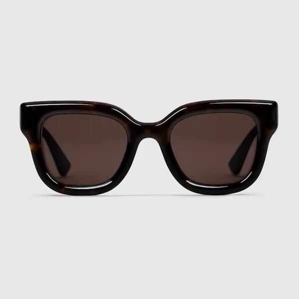 Gucci Round Frame Sunglasses - Brown