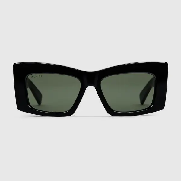 Gucci Square Frame Sunglasses - Black