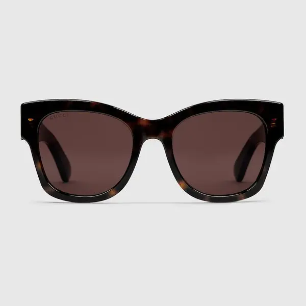 Gucci Butterfly Frame Sunglasses - Brown