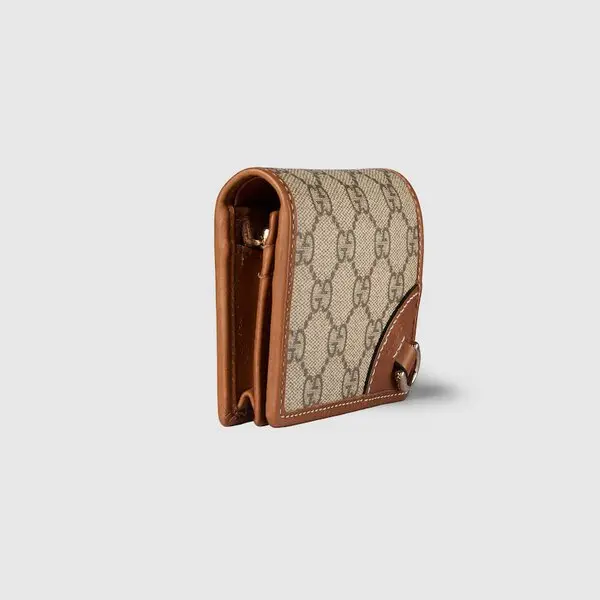 Gucci Gg Emblem Small Wallet Gg Canvas