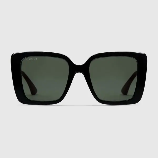 Gucci Square Frame Sunglasses - Black
