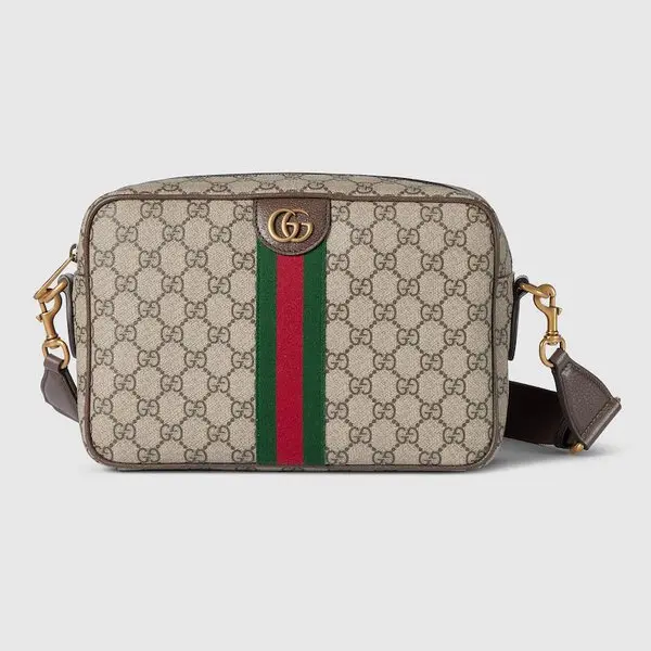 Gucci Ophidia Medium Crossbody Bag - Beige
