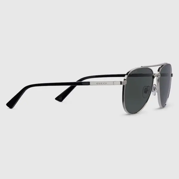 Gucci Aviator Frame Sunglasses