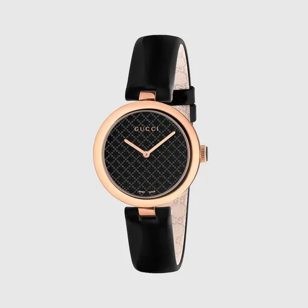 Gucci Diamantissima 32mm Strap Watch - Golden Coating