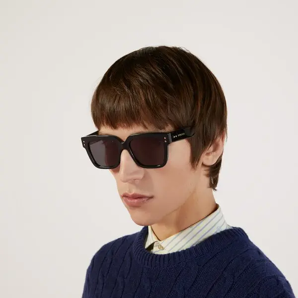 Gucci Rectangular Frame Sunglasses