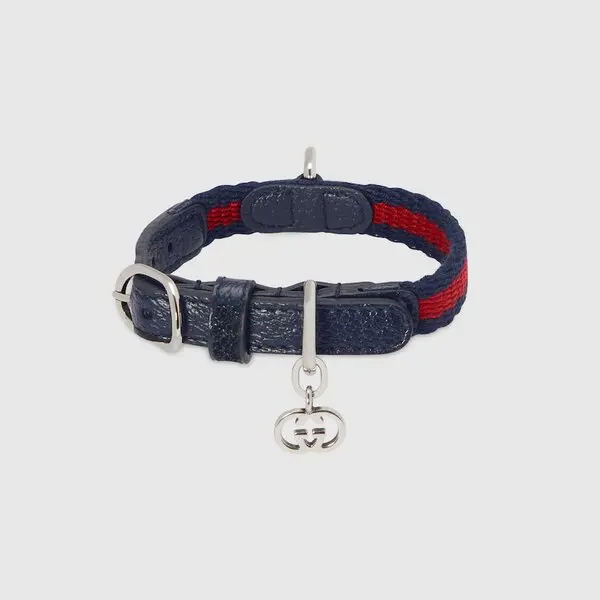 Gucci Extra-small Pet Collar - Blue