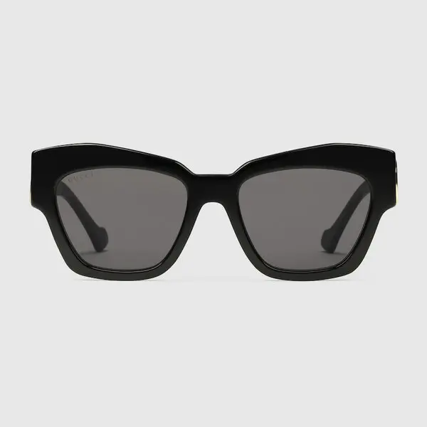Gucci Cat-eye Frame Sunglasses - Black