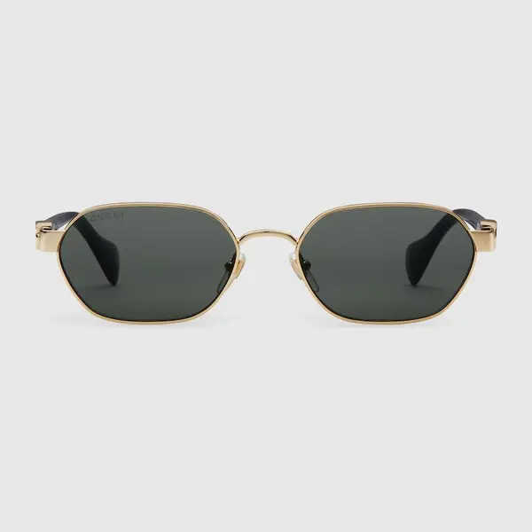 Gucci Round-frame Sunglasses - Gold