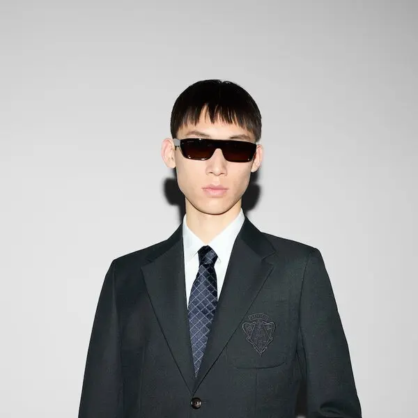Gucci Logo Silk Jacquard Tie
