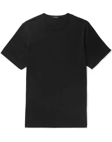 Theory T-shirt Size Cotton - Black
