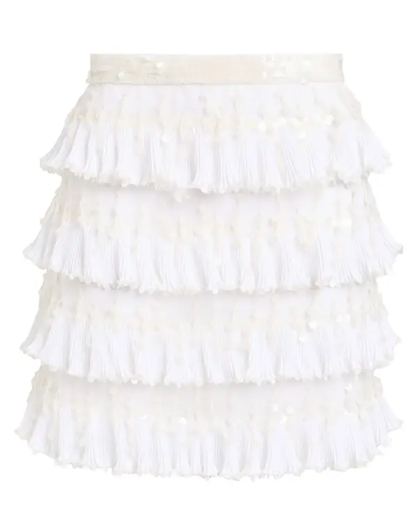 Elisabetta Franchi Mini Sequined Skirt