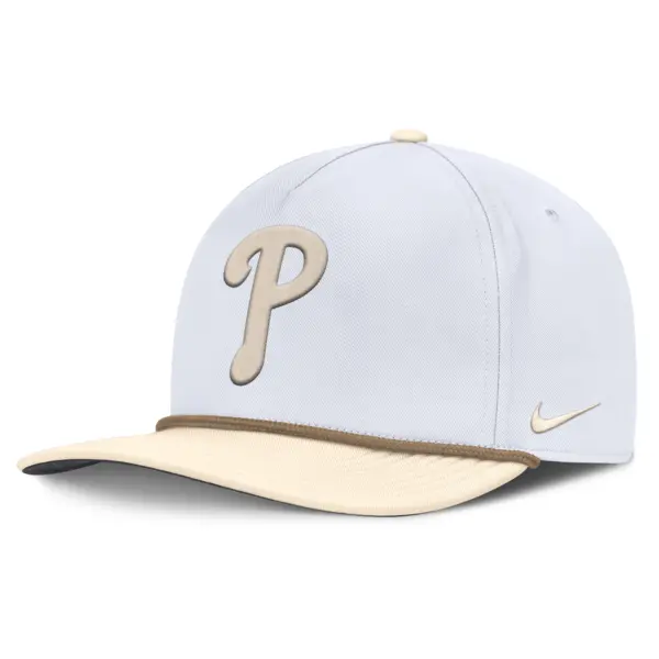Nike Philadelphia Phillies Pro Aerobill Cap - White