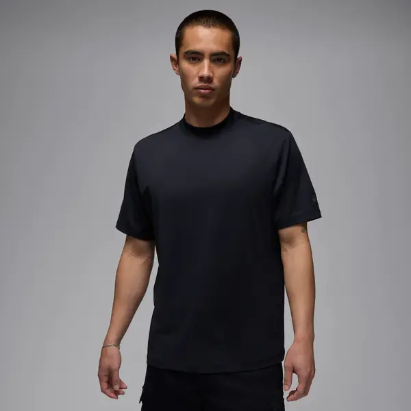JORDAN Sport Mock-neck Golf T-shirt - Black