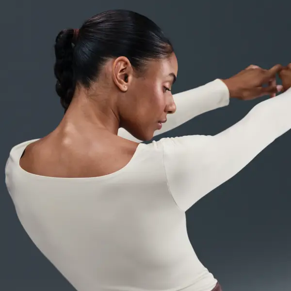 Nike Form Long-sleeve Bodysuit - Brown