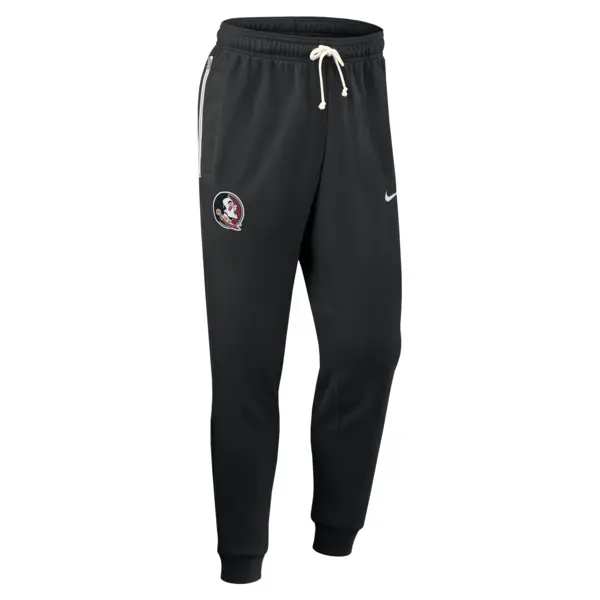 Nike Florida State Sideline Dri-fit College Taper Pants - Black