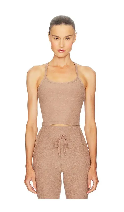 Beyond Yoga Spacedye Slim Racerback Cropped Tank Top