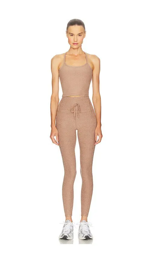 Beyond Yoga Spacedye Slim Racerback Cropped Tank Top
