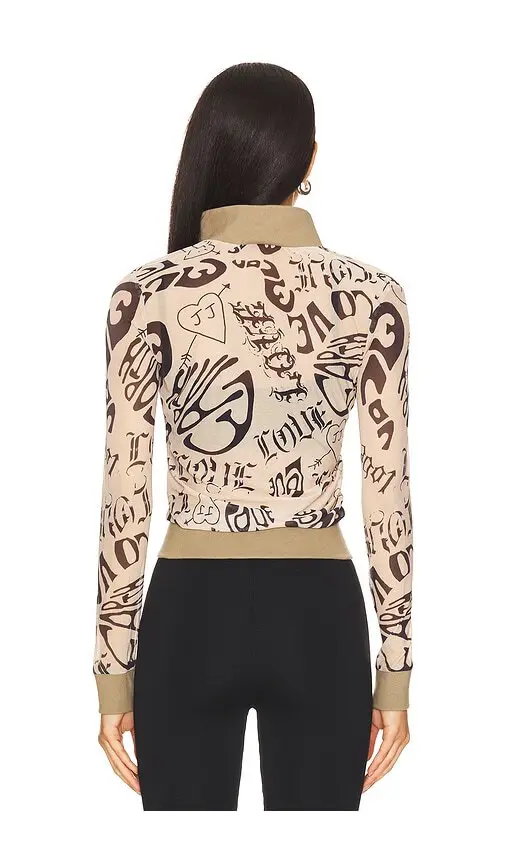JULIET JOHNSTONE Mesh Track Jacket