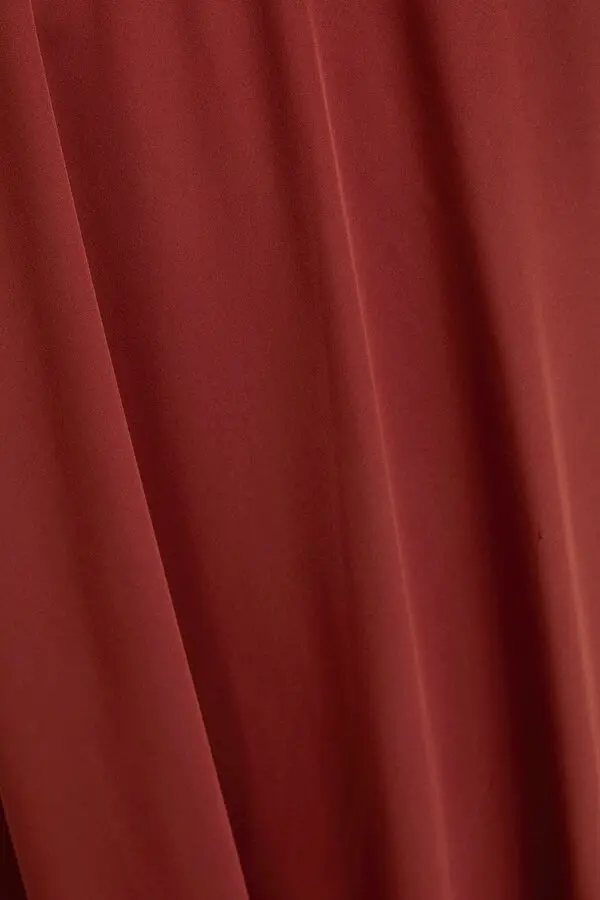 Diane Von Furstenberg Malik Satin Midi Skirt