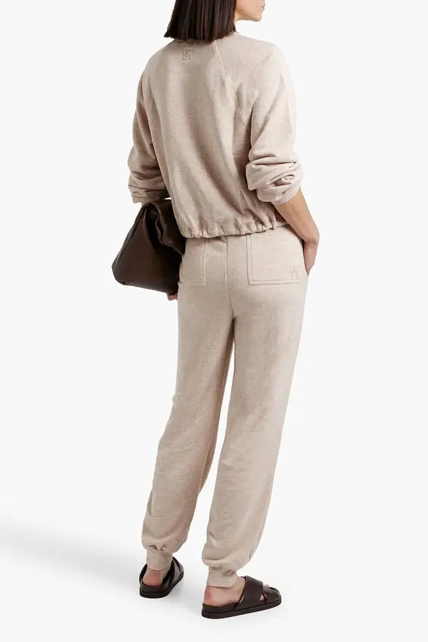 Ulla Johnson Calla French Cotton-blend Terry Track Pants