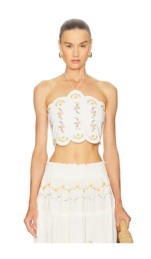 Agua Bendita X Serenity Crop Top