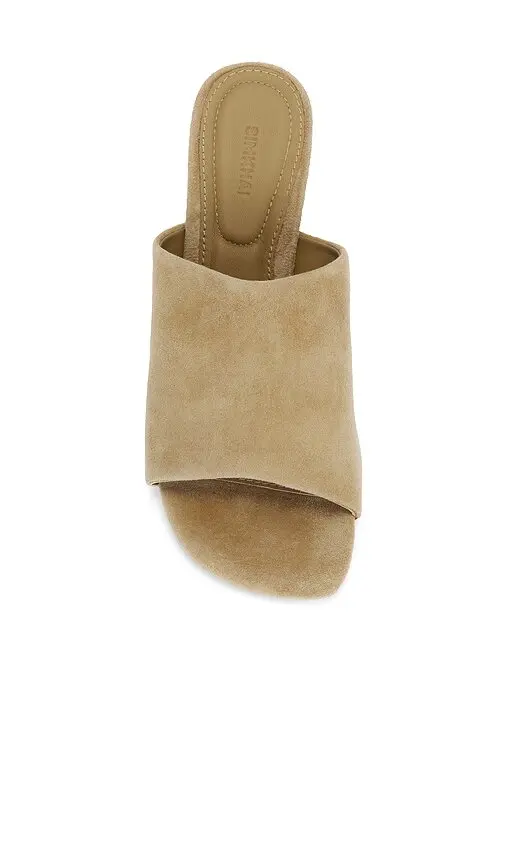 Simkhai Shadow Mule Suede Sandal