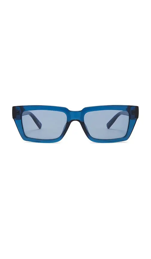 Le Specs Nocturnal Habit Sunglasses - Midnight & Midnight Flash Mirror