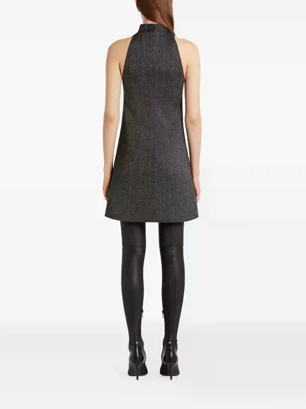 COURREGES High-neck Sleeveless Dress