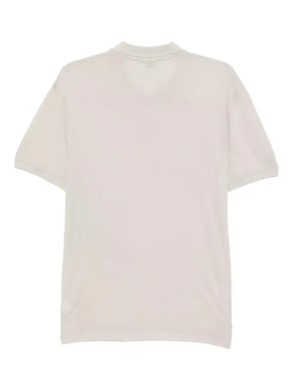 JAMES PERSE Lotus Jersey Polo Shirt - Neutrals