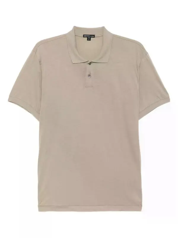 JAMES PERSE Lotus Polo Shirt - Neutrals