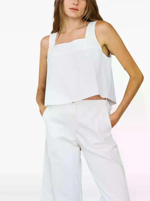 Ciao Lucia Emilia Tie-front Top