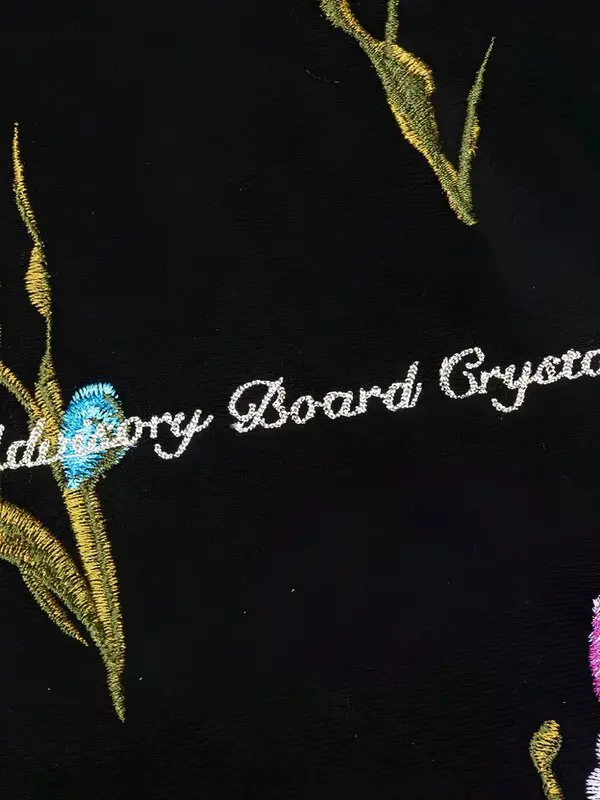 ADVISORY BOARD CRYSTALS Floral-print Hoodie