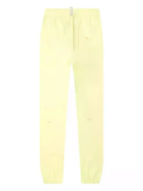 ADVISORY BOARD CRYSTALS Logo-patch Track Pants - Yellow