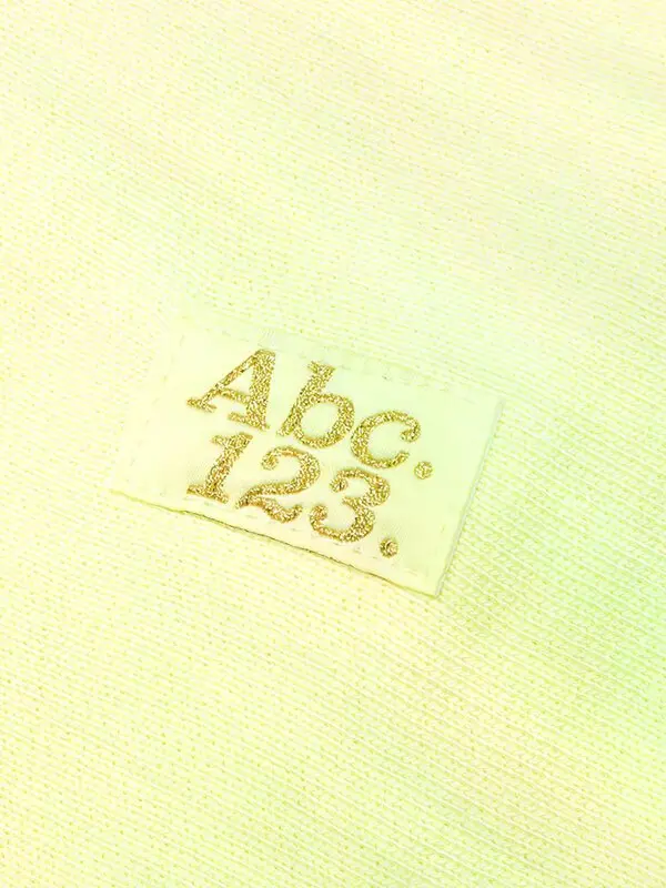 ADVISORY BOARD CRYSTALS Logo-patch Track Pants - Yellow
