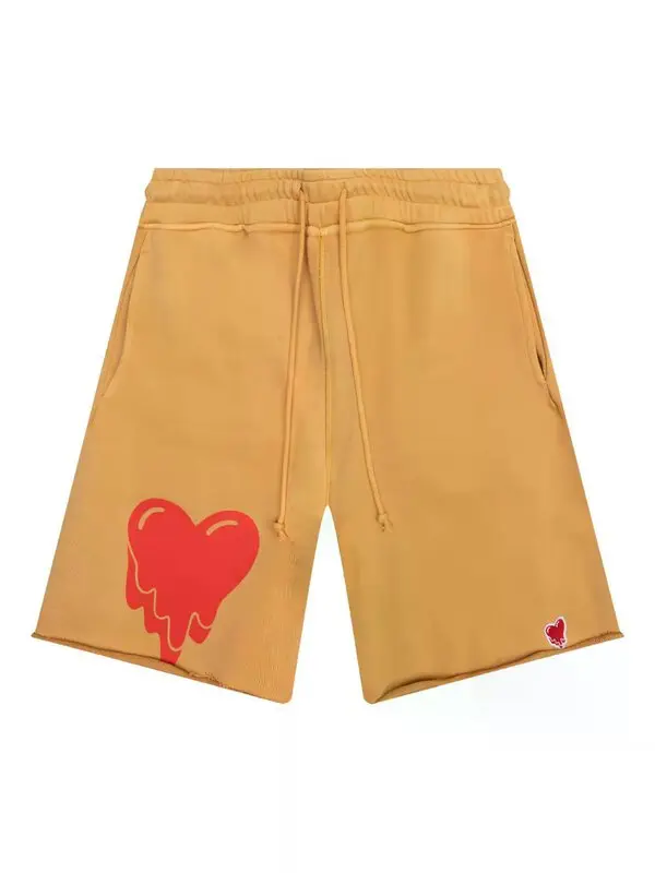 EMOTIONALLY UNAVAILABLE Logo-patch Shorts