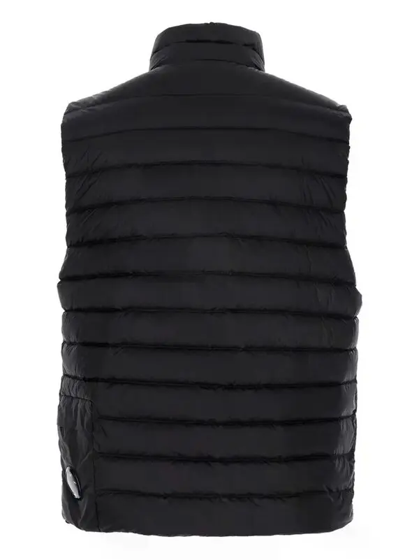 C.P. COMPANY Quilted Shell Gilet - Black