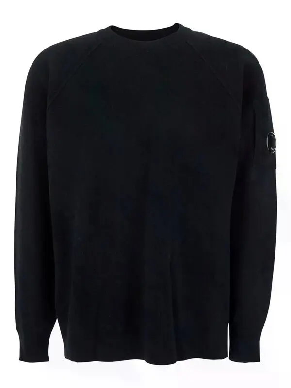 C.P. COMPANY Raglan-sleeve Lens-pocket Sweater