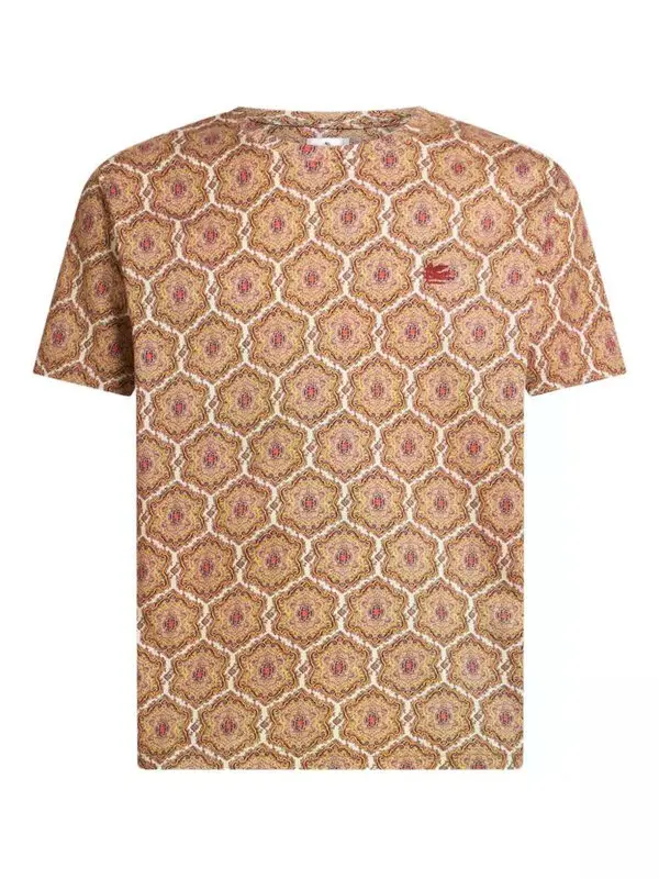 Etro Paisley-print Cotton T-shirt