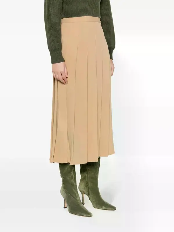 Polo Ralph Lauren Pleated Midi Skirt