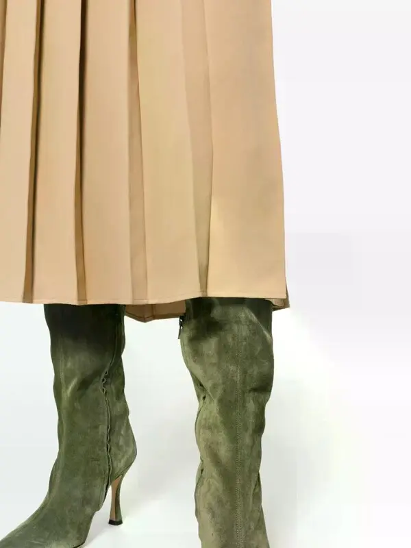 Polo Ralph Lauren Pleated Midi Skirt